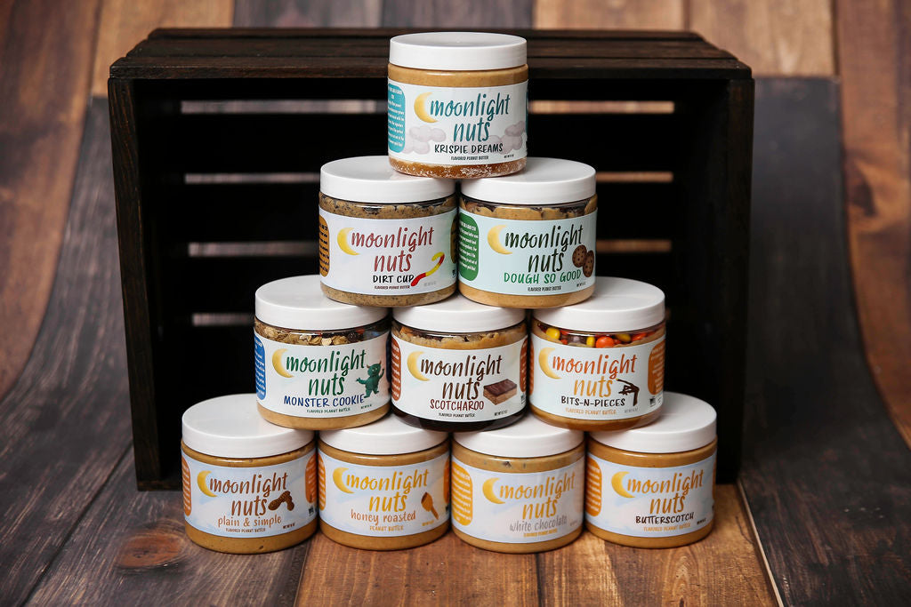 Staple Peanut Butter Flavors – Always Available, Always Delicious – Moonlight Nuts