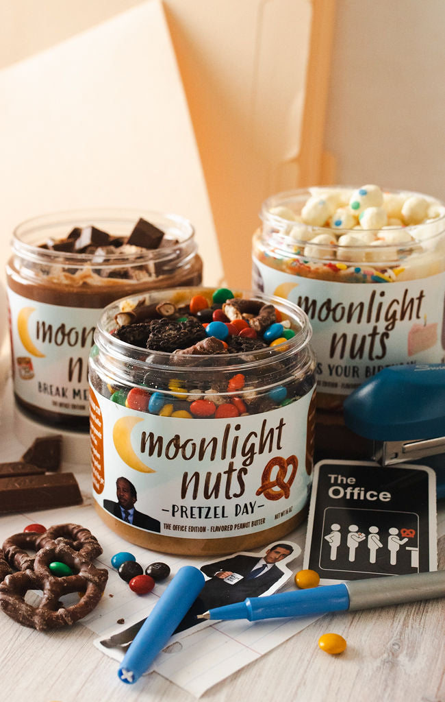 “The Office” trio -Flavored Peanut Butter Pack – Moonlight Nuts